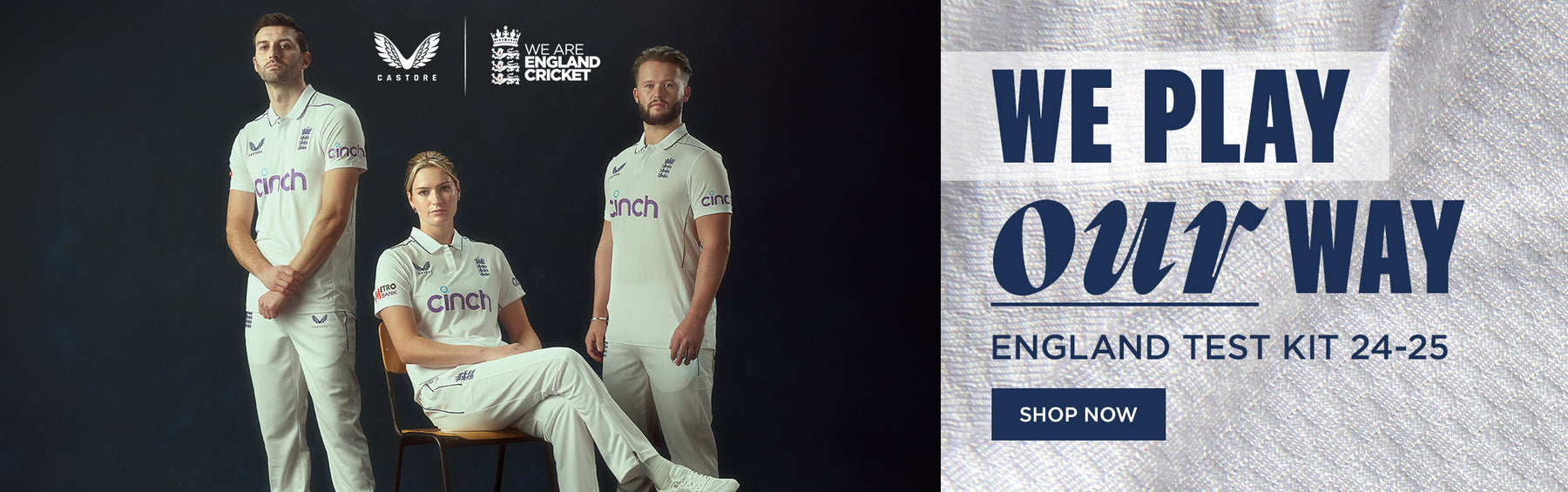 England Cricket Shop - Official ECB Kits