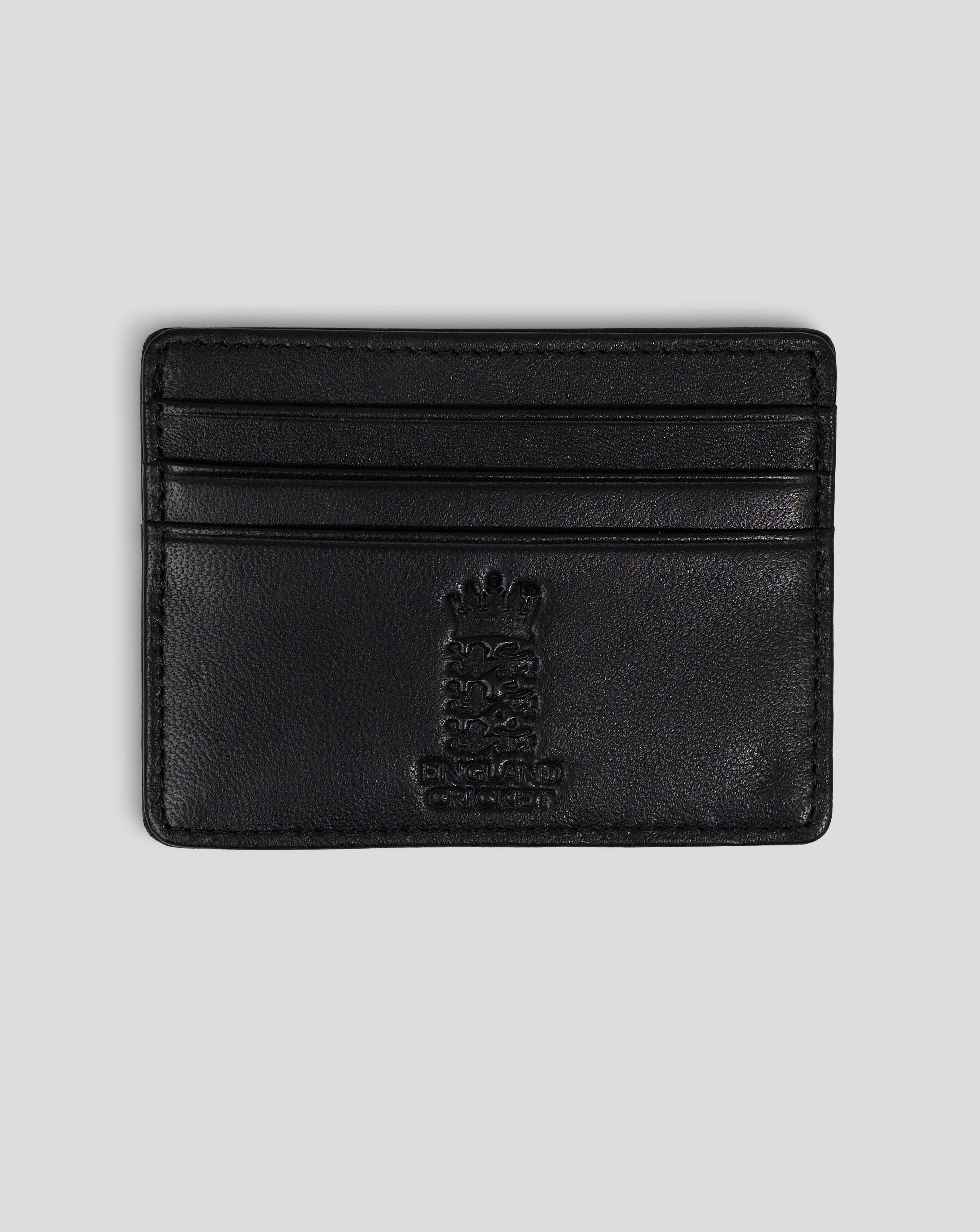 Leather Debossed Card Wallet
