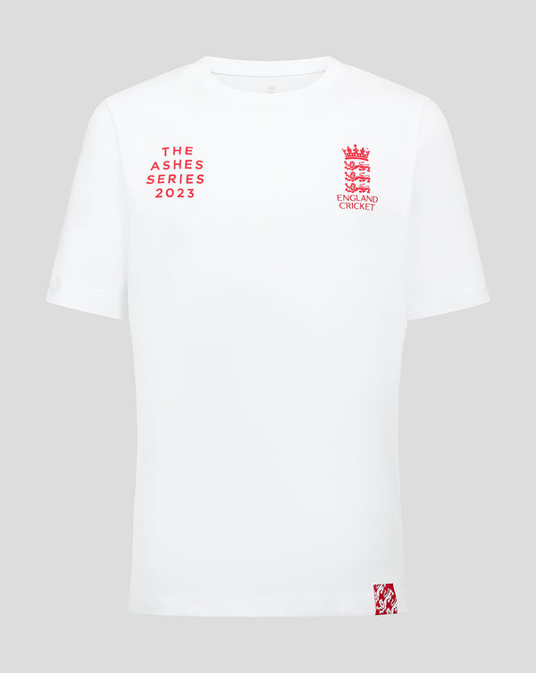 The Ashes White Junior T-Shirt - Women's Ashes - Castore ECB
