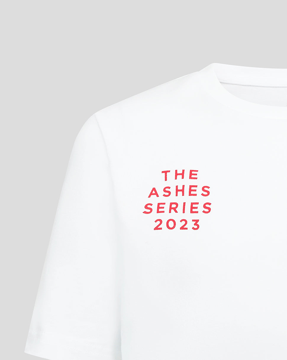 The Ashes White Junior T-Shirt - Women's Ashes - Castore ECB